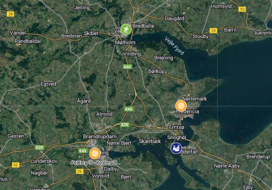 The Football Map of Europe – futbird
